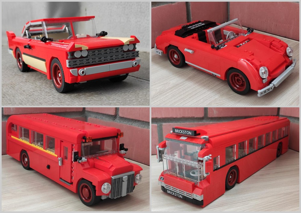 LEGO MOC 10258 4 in 1 Set by Kirvet | Rebrickable - Build with LEGO