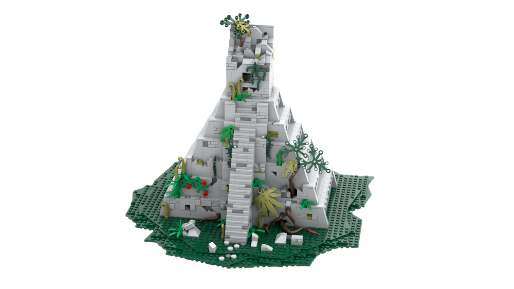 LEGO MOC Maya Temple by brickgloria | Rebrickable - Build with LEGO