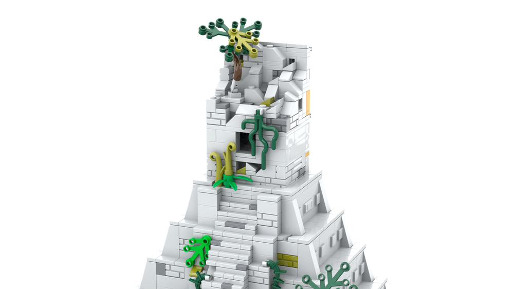 LEGO MOC Maya Temple by brickgloria | Rebrickable - Build with LEGO