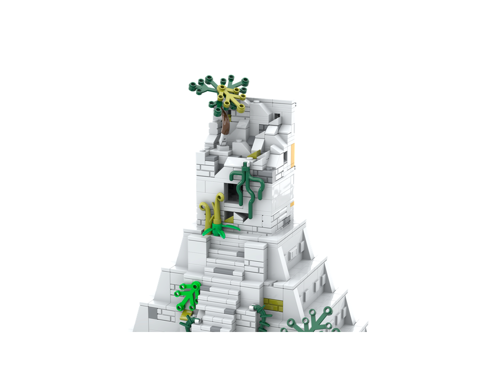 LEGO MOC Maya Temple by brickgloria | Rebrickable - Build with LEGO