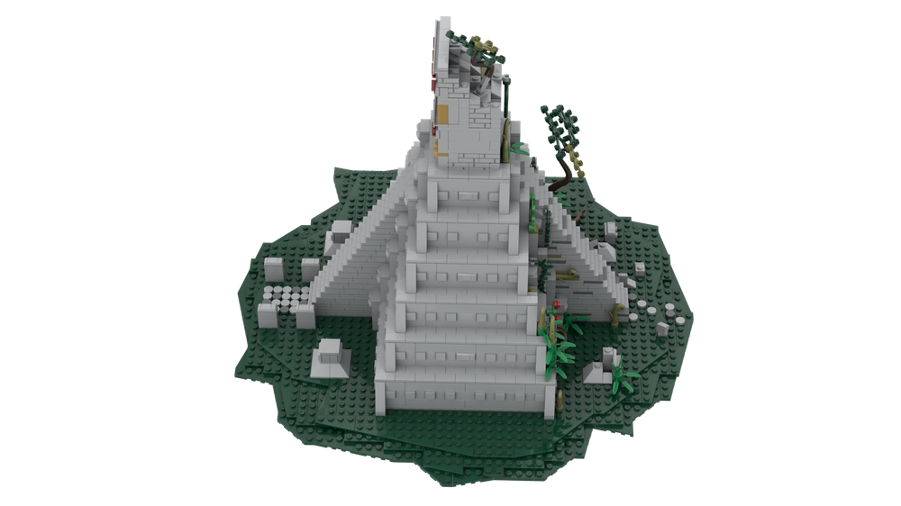 LEGO MOC Maya Temple by brickgloria | Rebrickable - Build with LEGO