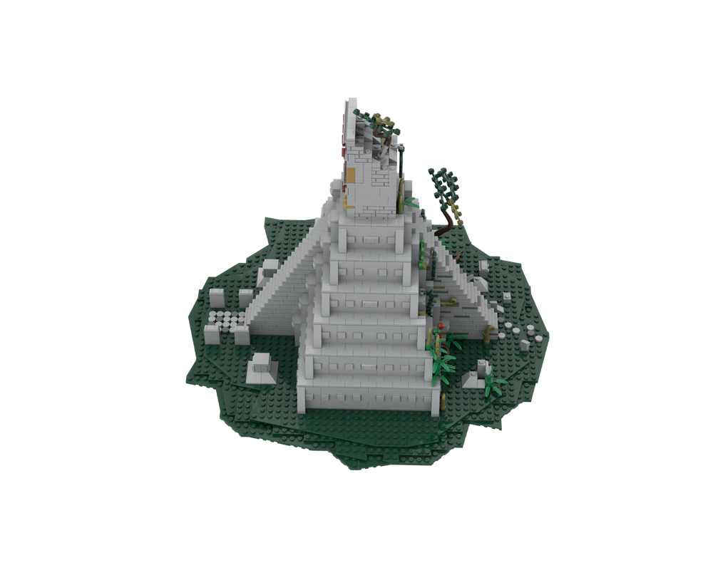 LEGO MOC Maya Temple by brickgloria | Rebrickable - Build with LEGO