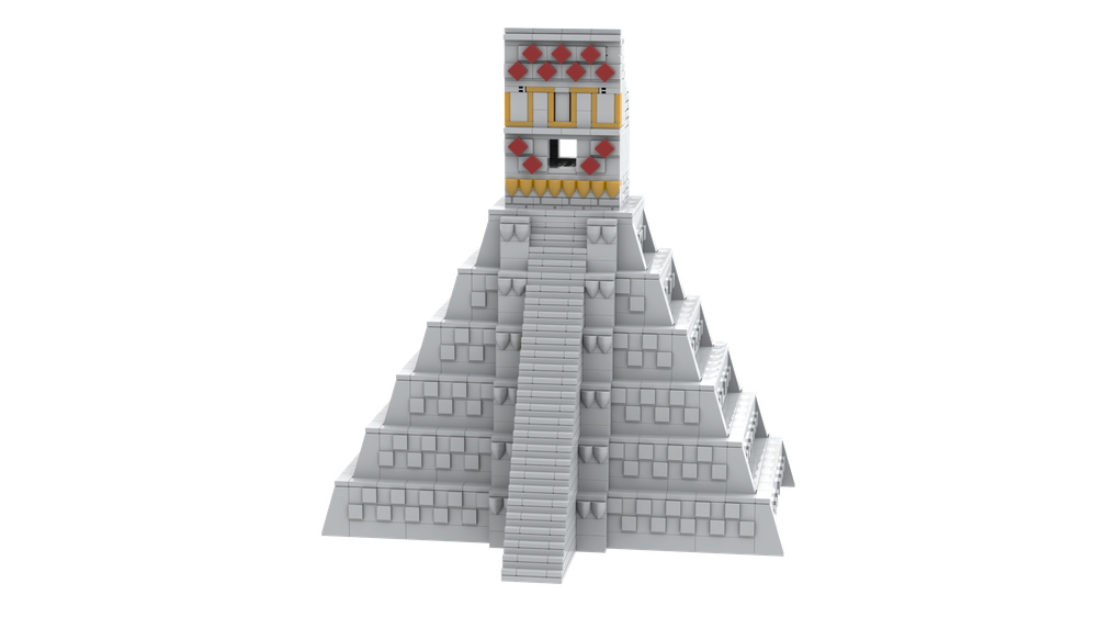 LEGO MOC Maya Temple by brickgloria | Rebrickable - Build with LEGO