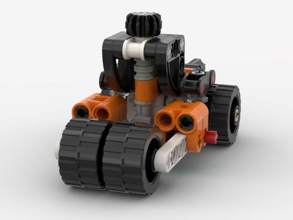 LEGO MOC 42088 Road roller by mic8per | Rebrickable - Build with LEGO