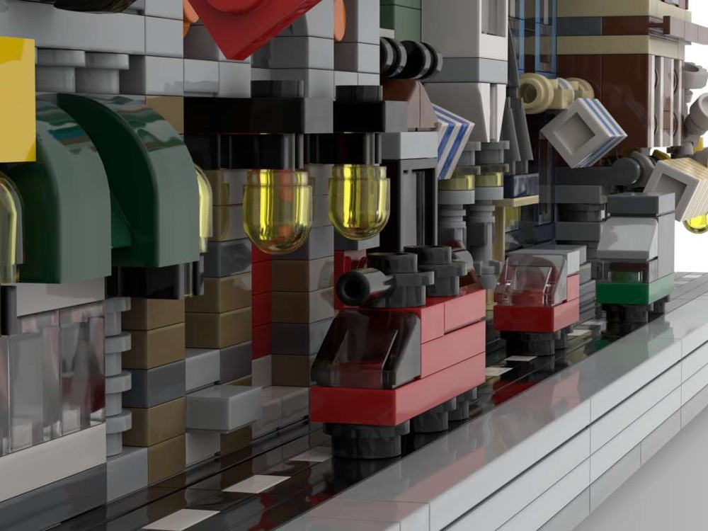 LEGO MOC Mini modular street - 10230 Modified by Tavernellos ...