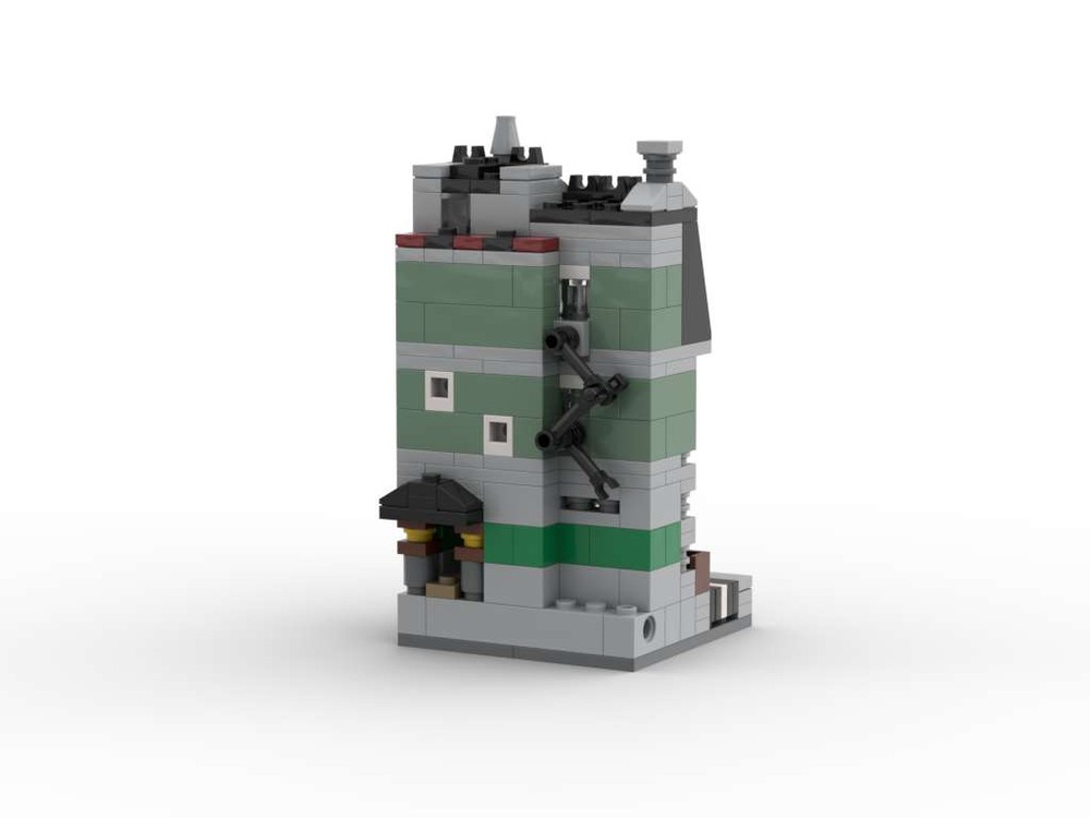 LEGO MOC Mini modular street - 10230 Modified by Tavernellos ...