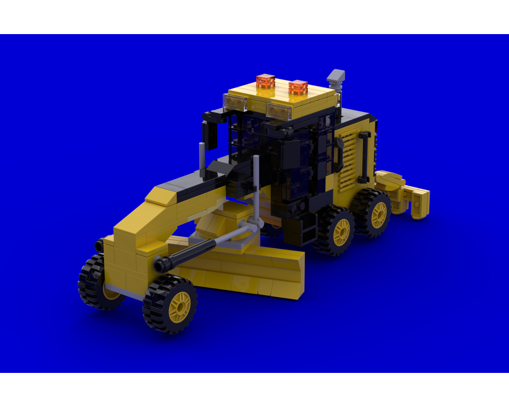 LEGO MOC caterpillar grader 140m based model by Absolute_lego_builds ...