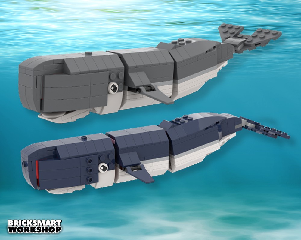 LEGO MOC WHALES 31088 2 to 1 PLUS! by bricksmartworkshop | Rebrickable ...