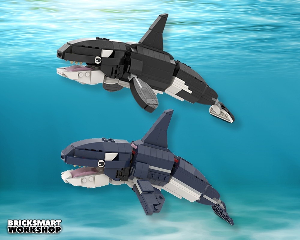 LEGO MOC WHALES 31088 2 to 1 PLUS! by bricksmartworkshop | Rebrickable ...