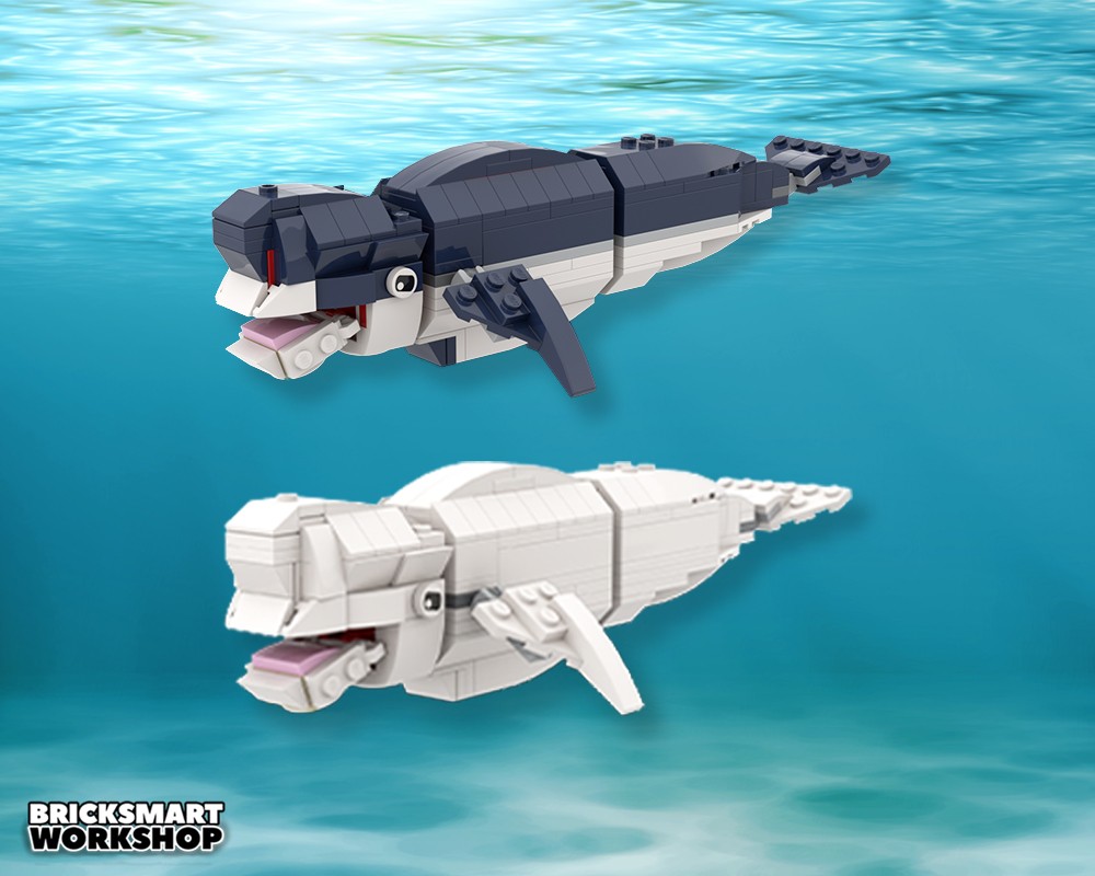 LEGO MOC WHALES 31088 2 to 1 PLUS! by bricksmartworkshop | Rebrickable ...