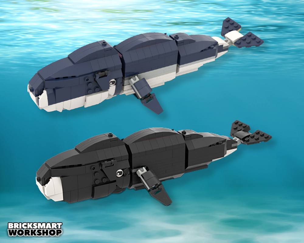LEGO MOC WHALES 31088 2 to 1 PLUS! by bricksmartworkshop | Rebrickable ...
