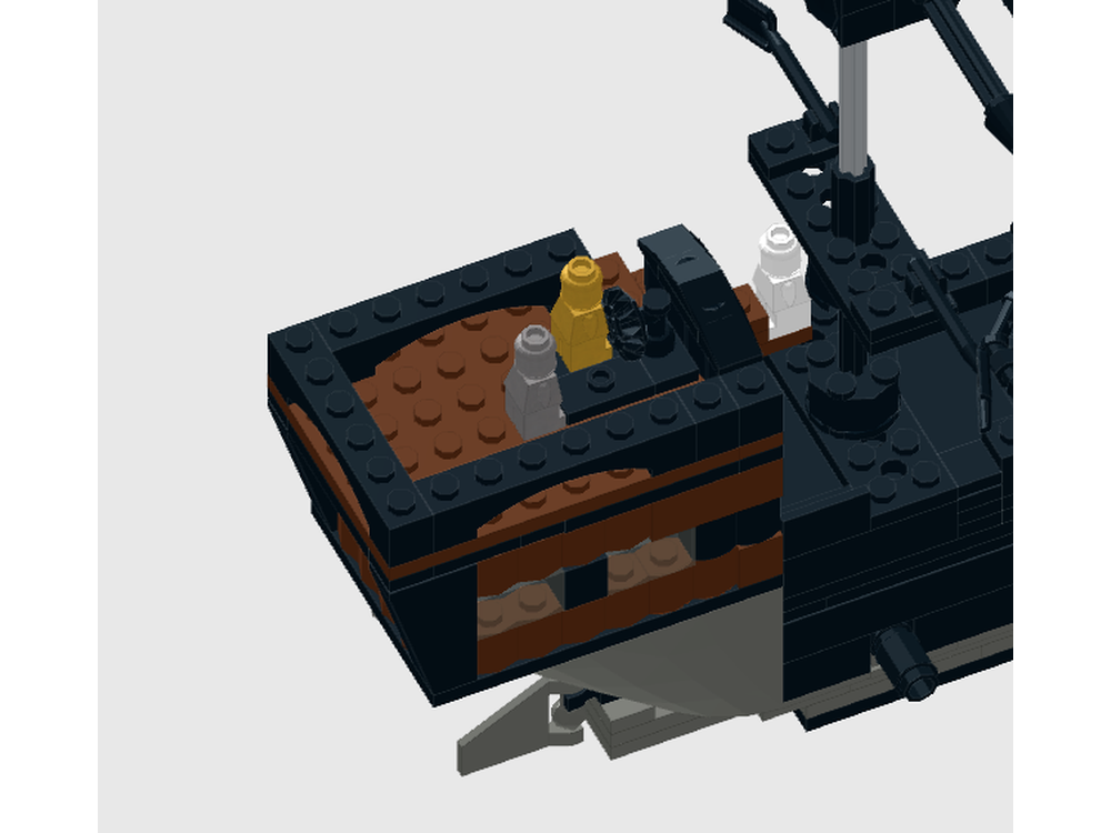 LEGO MOC The Loch Ness: Microfigure Pirate Ship by Nilsson LEGO ...