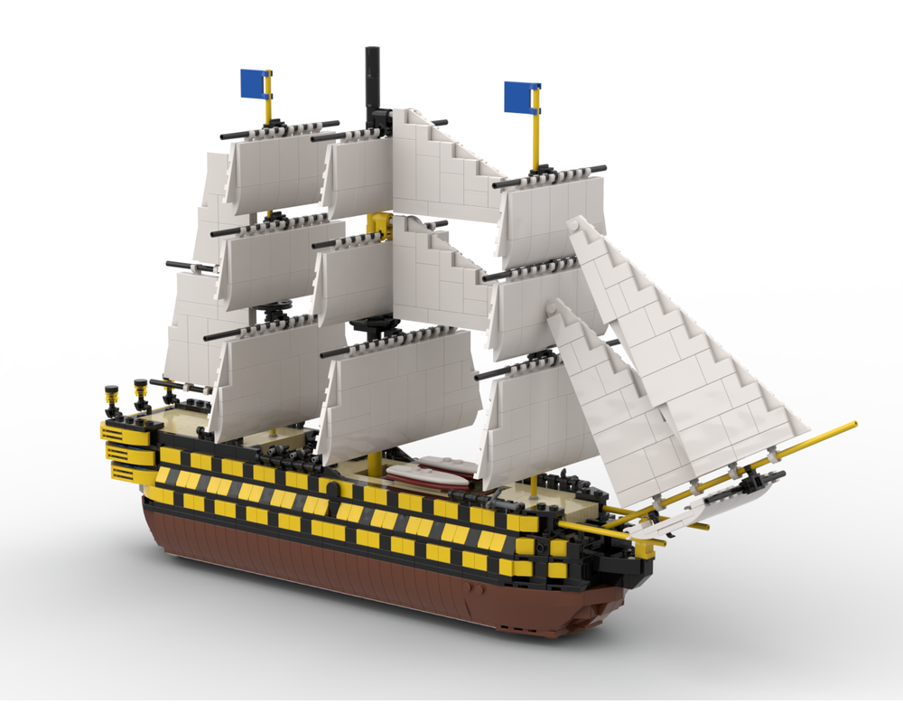 LEGO MOC HMS Victory by Resqusto | Rebrickable - Build with LEGO
