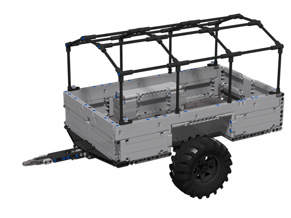 Lego Moc All Terrain Trailer 3 By Lbbde Rebrickable Build With Lego