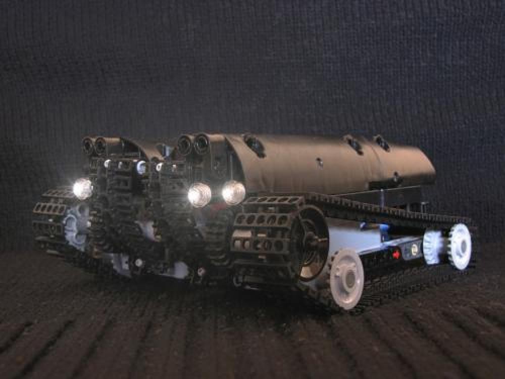 LEGO MOC Half-track by syclone | Rebrickable - Build with LEGO