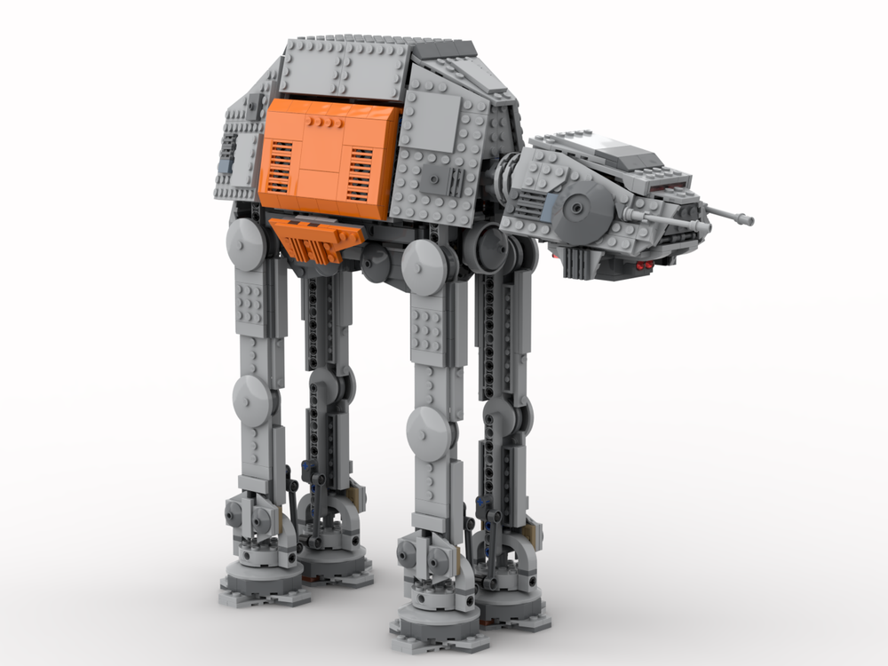 LEGO MOC AT-ACT (75054 AT-AT Modification) by brickwich | Rebrickable ...