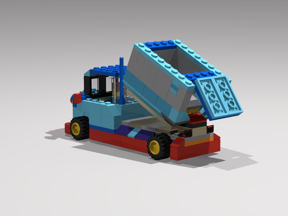 LEGO MOC 10698 Dump Truck by Moe Brickman | Rebrickable - Build with LEGO