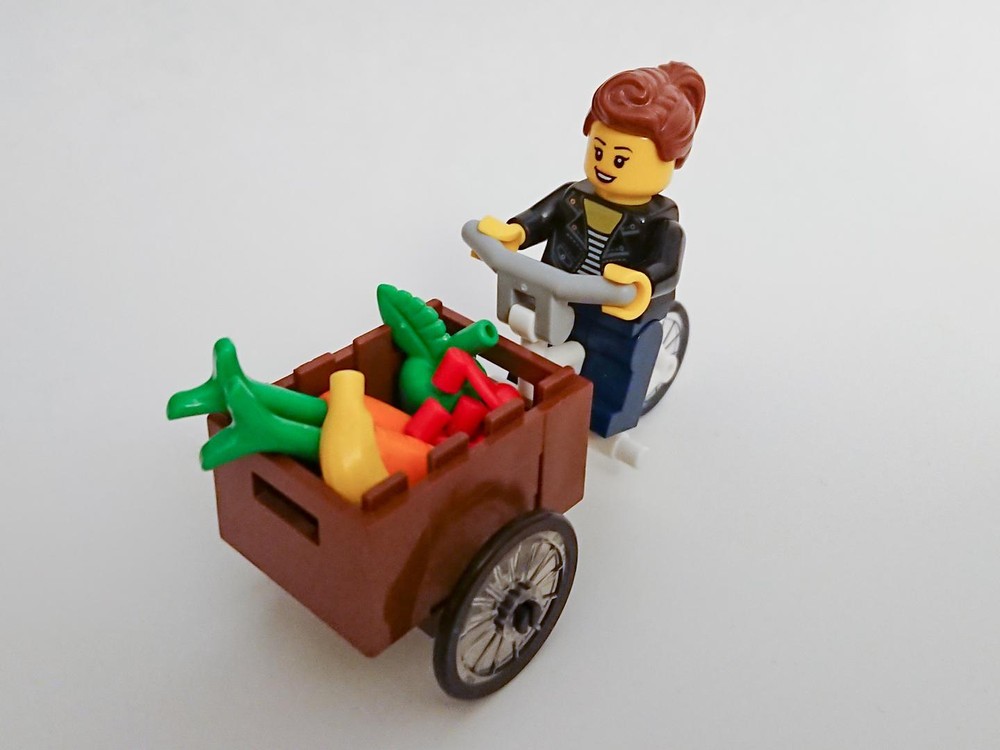 LEGO MOC Cargo Bike by wuppertroll | Rebrickable - Build with LEGO