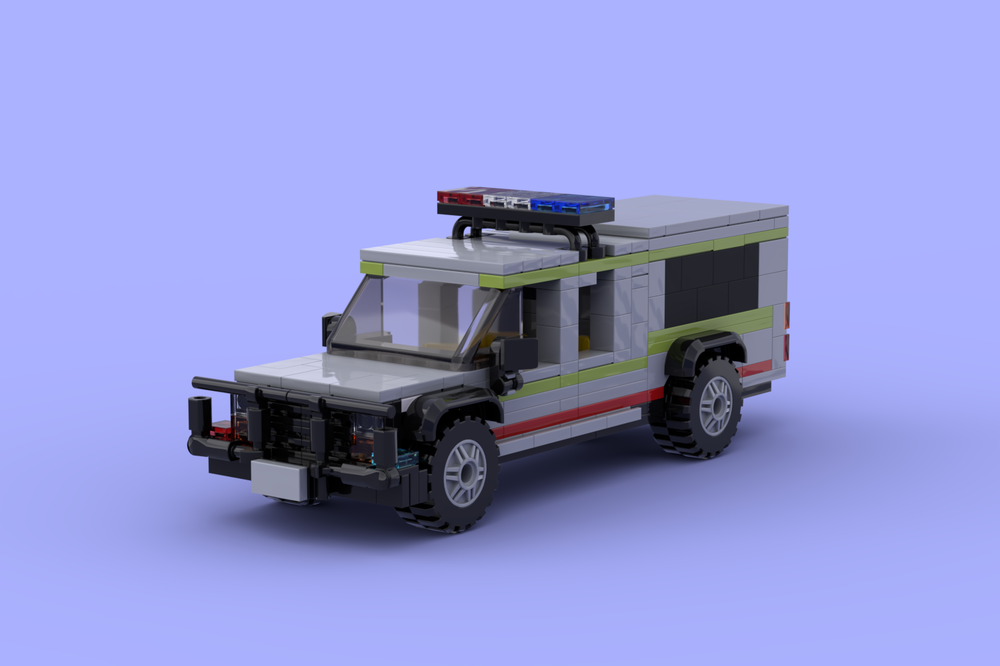 LEGO MOC Queensland ambo quick response by Absolute_lego_builds ...