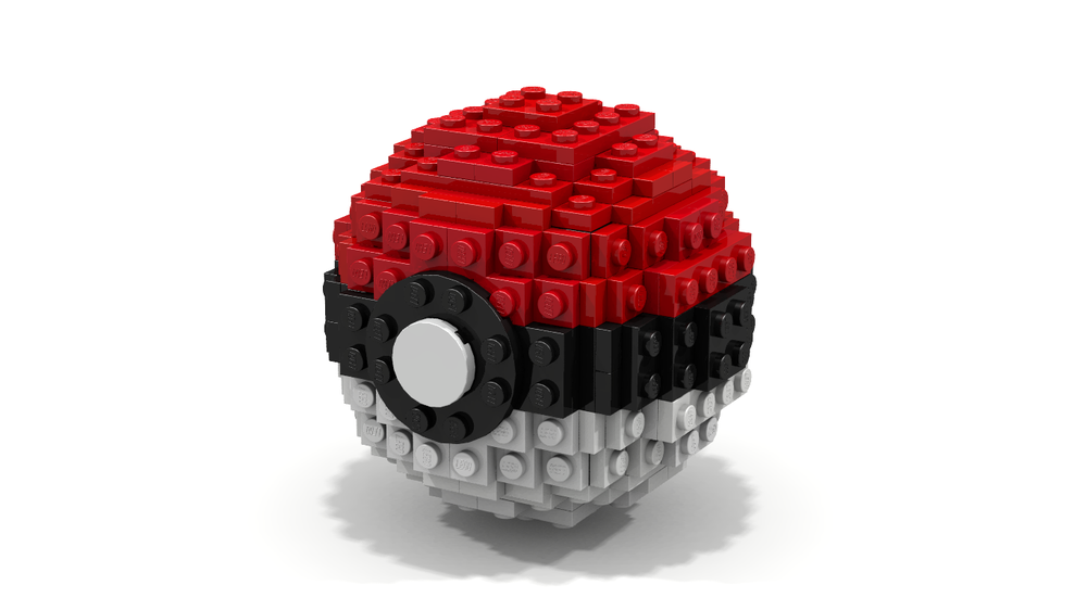 LEGO MOC Poke Ball by whataslacker | Rebrickable - Build with LEGO