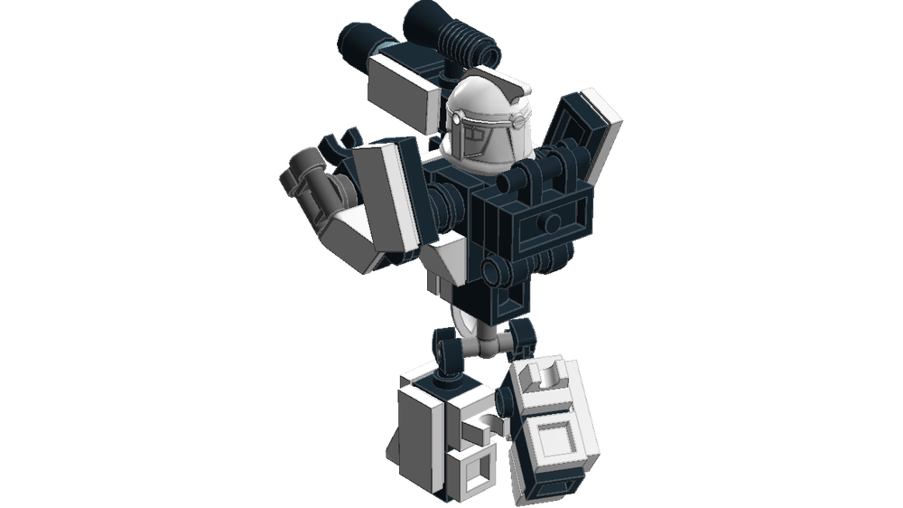 LEGO MOC Clone Robot Mech by legolover1738 | Rebrickable - Build with LEGO
