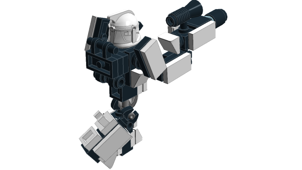LEGO MOC Clone Robot Mech by legolover1738 | Rebrickable - Build with LEGO