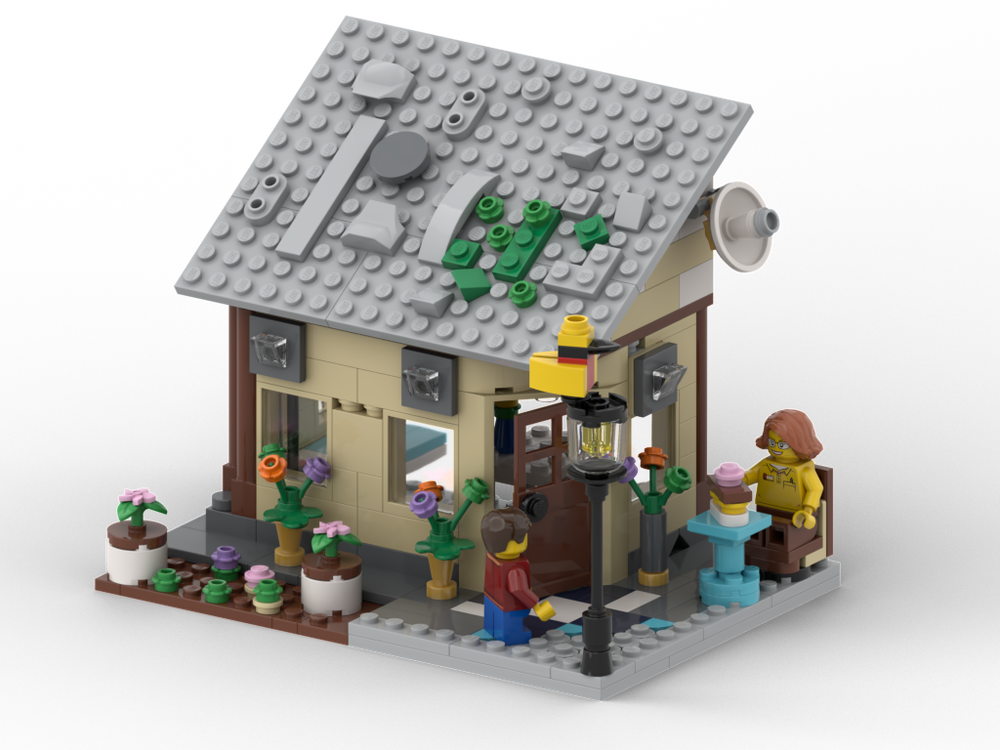 LEGO MOC 31105 Alternate Build - House with garden by Doc MOC ...