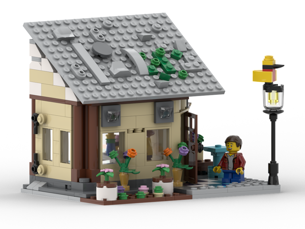 LEGO MOC 31105 Alternate Build - House with garden by Doc MOC ...