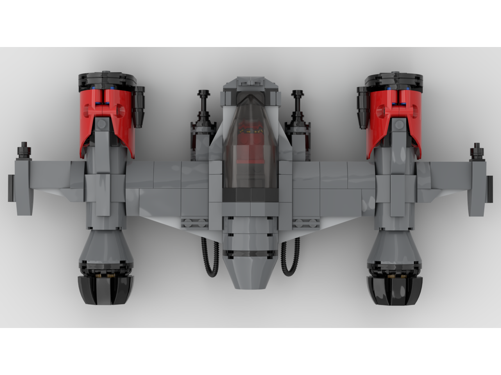 LEGO MOC Mercenary Gunship (from The Mandalorian) - Space Fighter by ...