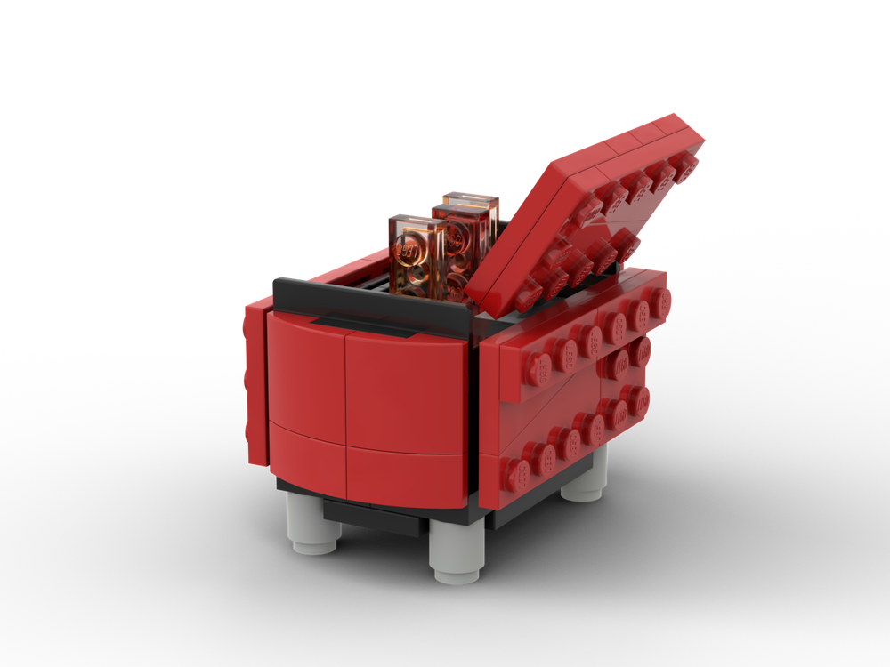 LEGO MOC Dumpster Fire by willcapellaro | Rebrickable - Build with LEGO