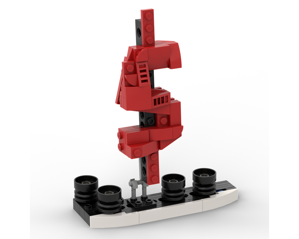 LEGO MOC Dollar Sign by willcapellaro | Rebrickable - Build with LEGO