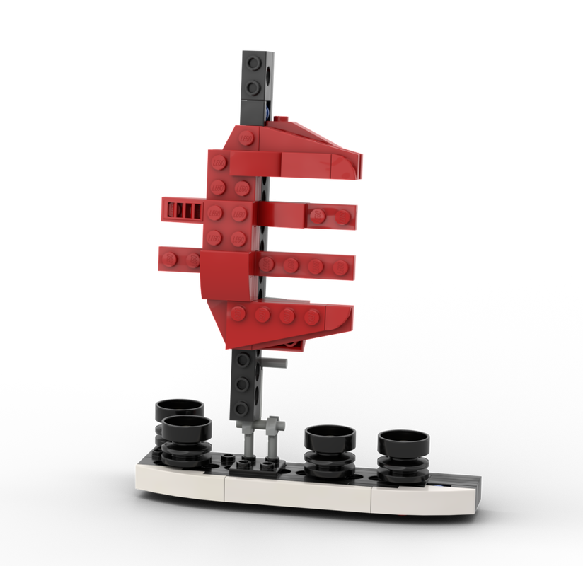 LEGO MOC Euro Sign by willcapellaro | Rebrickable - Build with LEGO