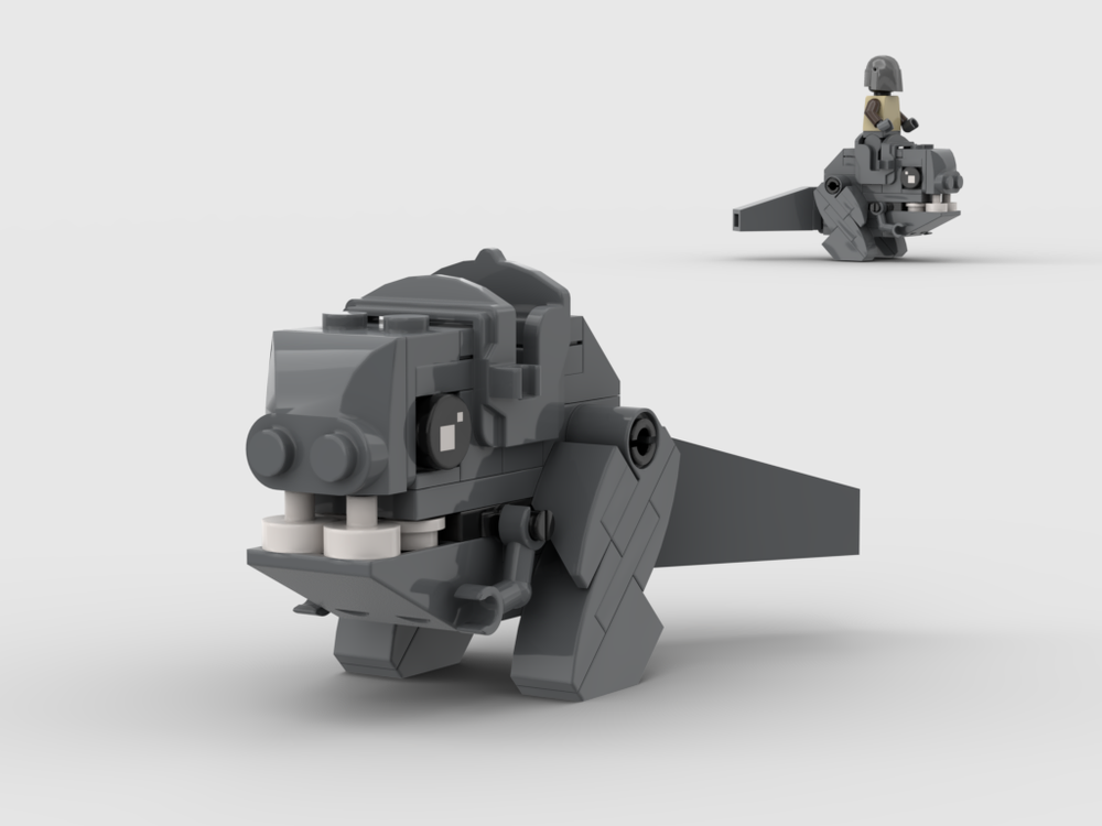 LEGO MOC Blurrg from the Mandalorian by universalbrick | Rebrickable ...