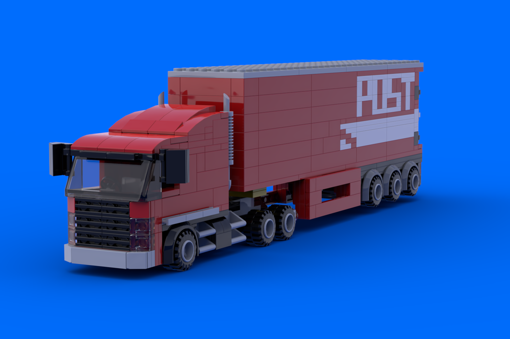 LEGO MOC Australian post truck by Absolute_lego_builds | Rebrickable ...