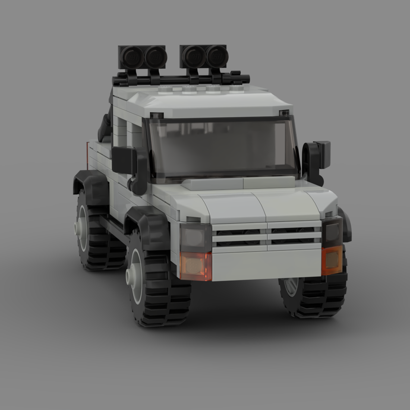 LEGO MOC old Toyota Hilux Ute by Absolute_lego_builds | Rebrickable ...