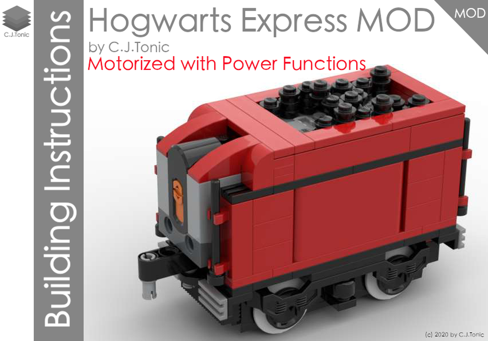 LEGO MOC Hogwarts Express MOD - Motorized with Power Functions by ...