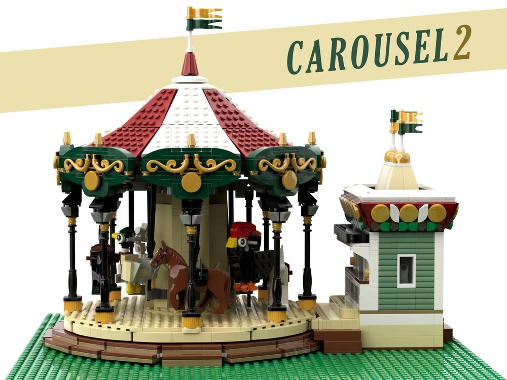 LEGO MOC Carousel 2 by tkel86 | Rebrickable - Build with LEGO