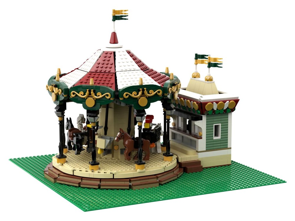 LEGO MOC Carousel 2 by tkel86 | Rebrickable - Build with LEGO