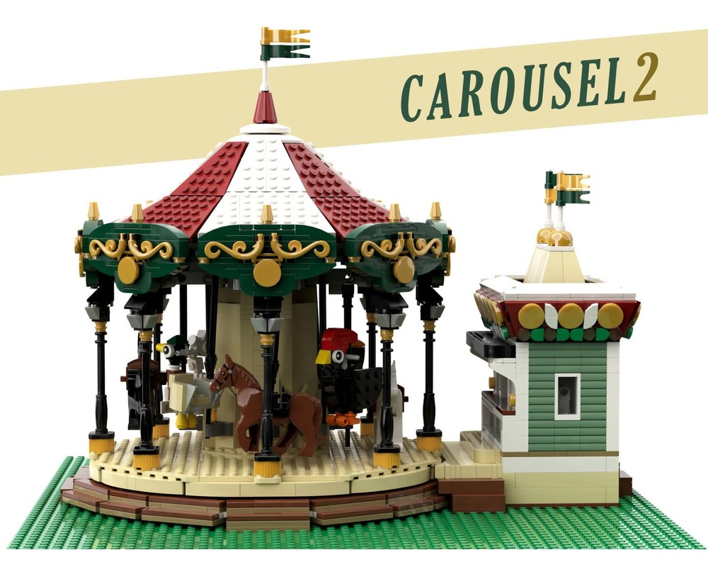 LEGO MOC Carousel 2 by tkel86 | Rebrickable - Build with LEGO