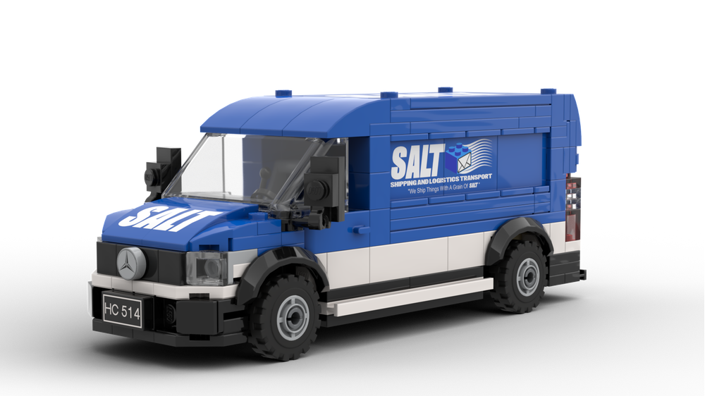 LEGO MOC Mercedes Sprinter Van (SALT) by Yellow.LXF | Rebrickable ...