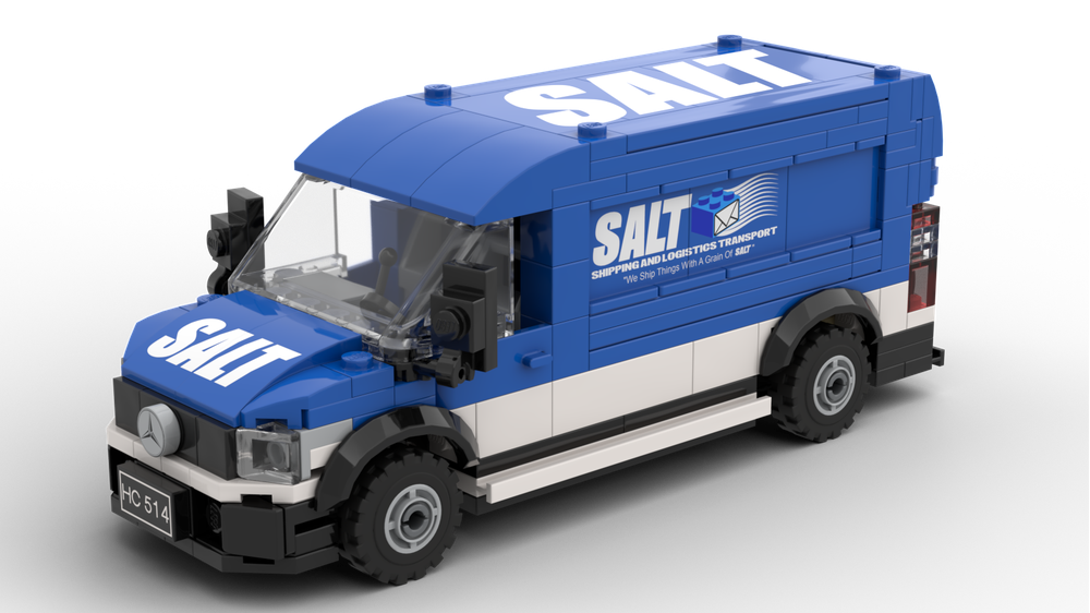 LEGO MOC Mercedes Sprinter Van (SALT) by Yellow.LXF | Rebrickable ...