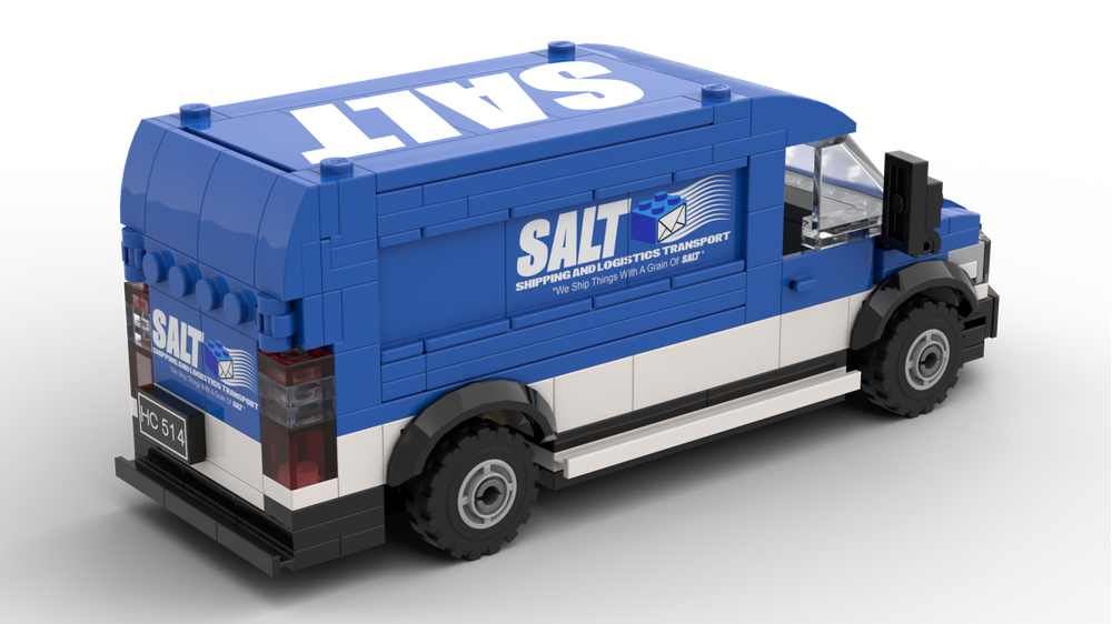 LEGO MOC Mercedes Sprinter Van (SALT) by Yellow.LXF | Rebrickable ...