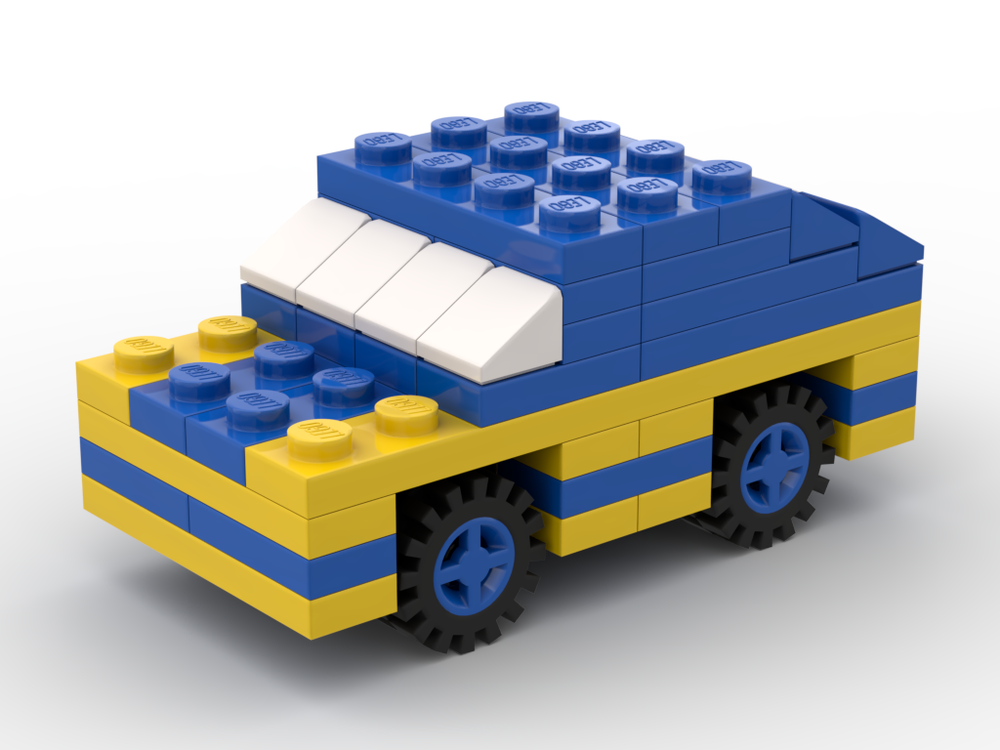 LEGO MOC 1606-Back to Basics-01 by TurboRatRods | Rebrickable - Build ...