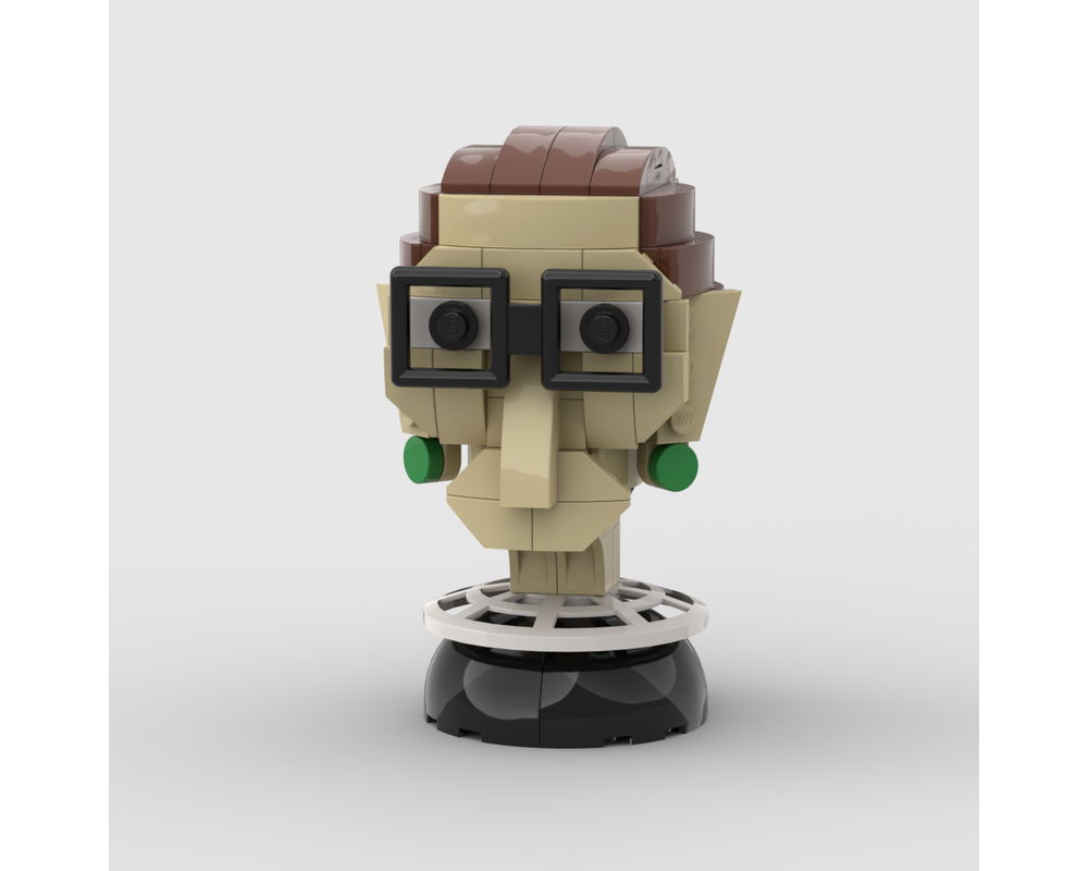 LEGO MOC Ruth Bader Ginsburg Bust by bric.ole | Rebrickable - Build ...