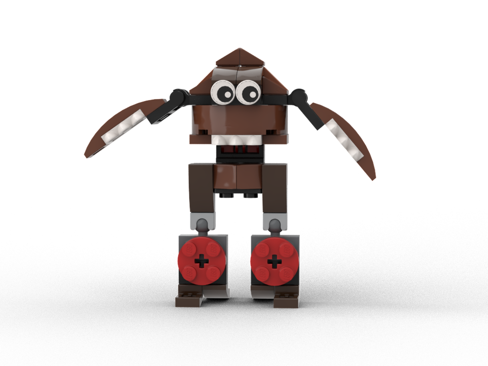 LEGO MOC Taz (41513) by BriXperiMent | Rebrickable - Build with LEGO