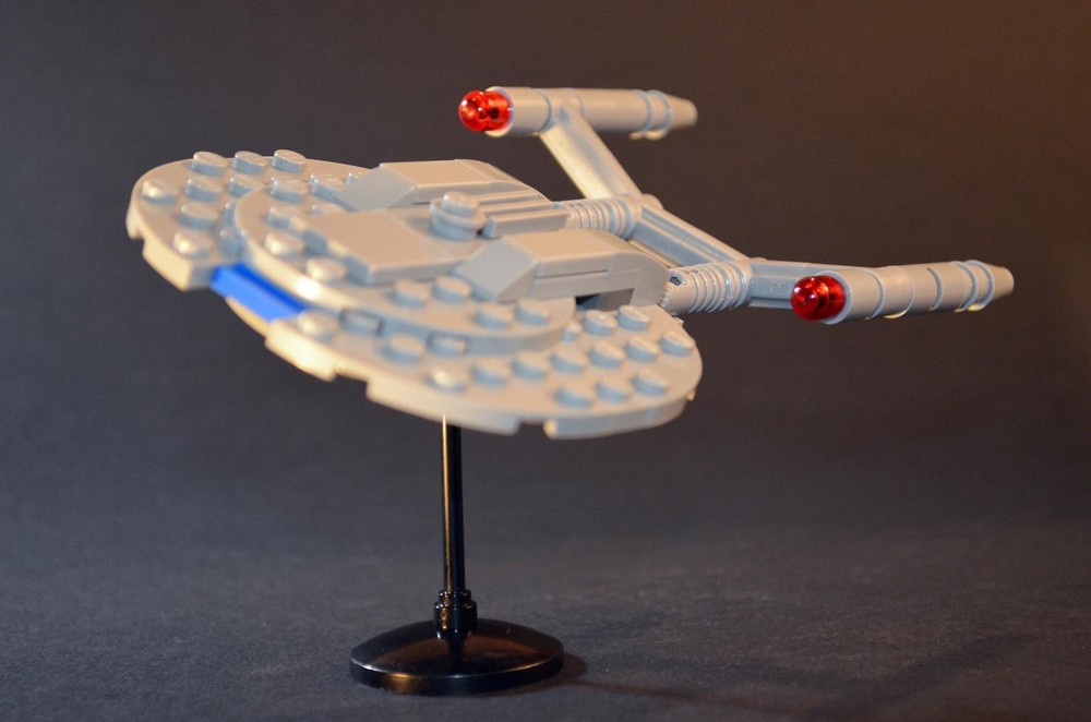 Lego Moc Enterprise Nx 01 Micro V5 By Paulygon Rebrickable Build
