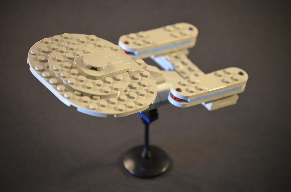Lego Moc Star Trek Enterprise D Mico Galaxy Class By Paulygon
