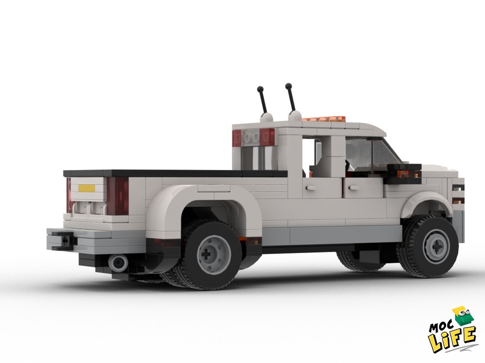 LEGO MOC Chevrolet Silverado 3500 dually quad cab by MocLife ...