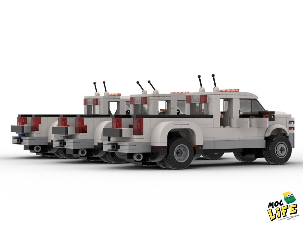 LEGO MOC 3 quad cab dually (Chevrolet, Ram & Ford) by MocLife ...