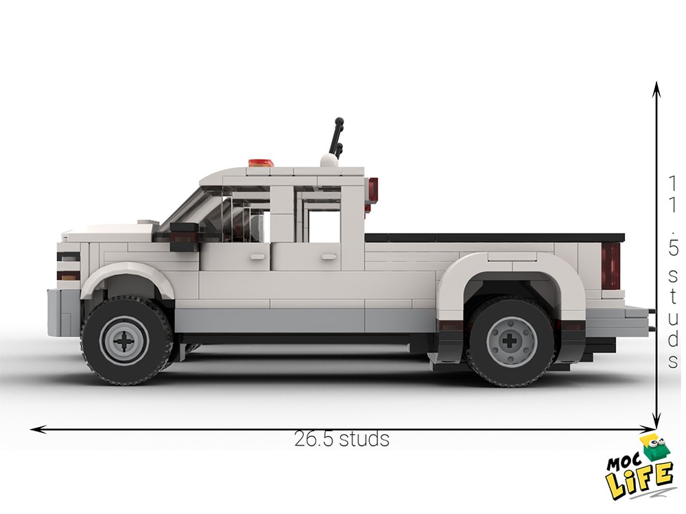 LEGO MOC 3 quad cab dually (Chevrolet, Ram & Ford) by MocLife ...